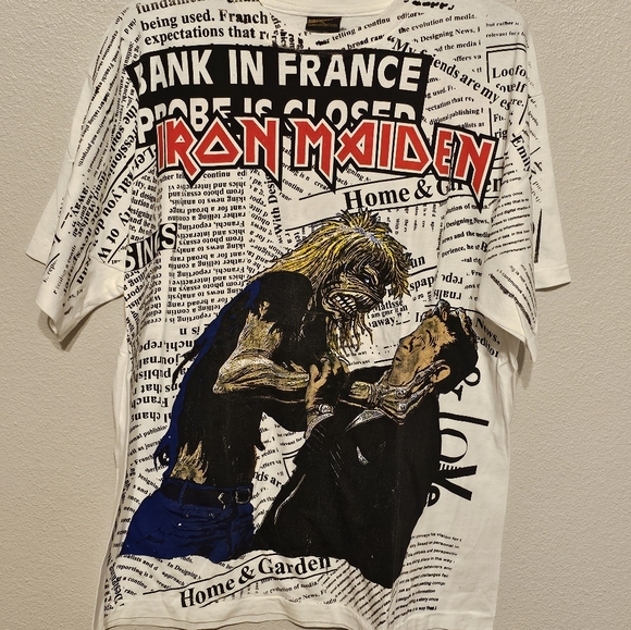 Shirts | Iron Maiden Graphic Band Tshirt | Poshmark